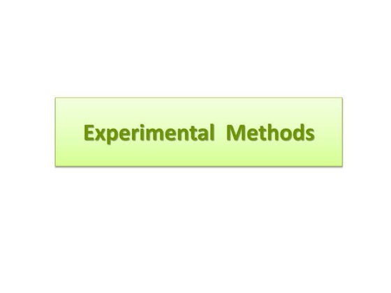 Extraneous Variables in Experiments | PPT