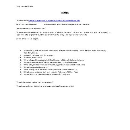 6. script (lf) audio | PDF