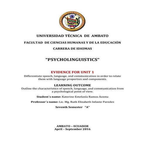 6.- EVIDENCE FOR UNIT 1 | PDF