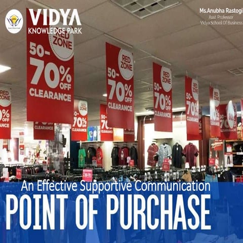 Point Of Purchase | PPTX