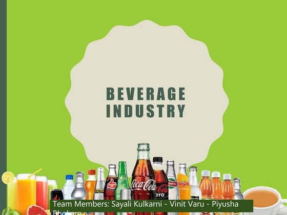 Fruit Beverages - RTS | PPT