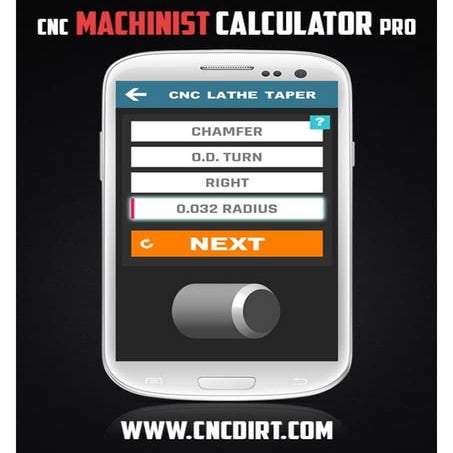 CNC Machinist Calculator Pro: CNC Lathe Taper Calculator | PDF