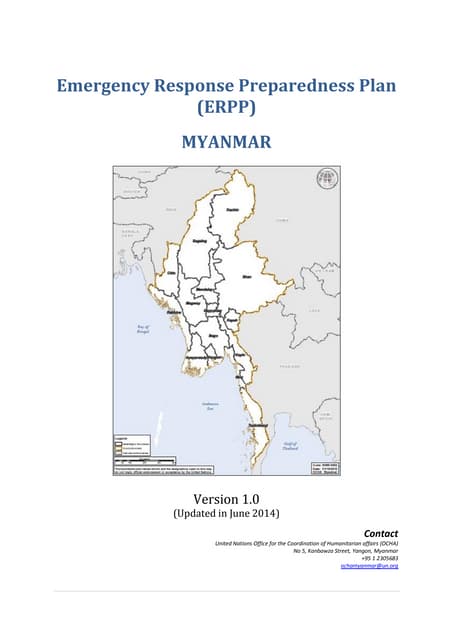 Disaster risk reduction in myanmar | PDF | Secondary Education | Education
