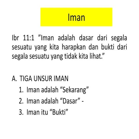 6. iman | PPT