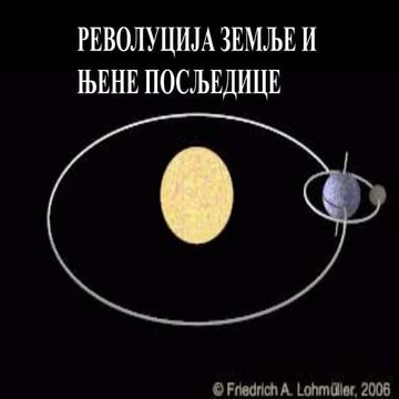 Zemljina revolucija i njene posljedice | PPT