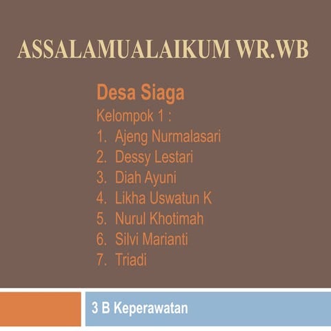 Desa Siaga | PPTX