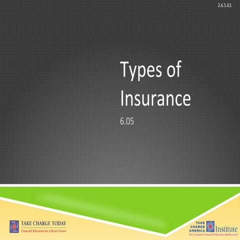 6.05 Types of Insurance_power_point | PPT