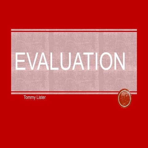 6. evaluation sf 2017 | PPT