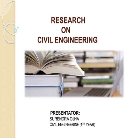 research on civil engineering | PPTX