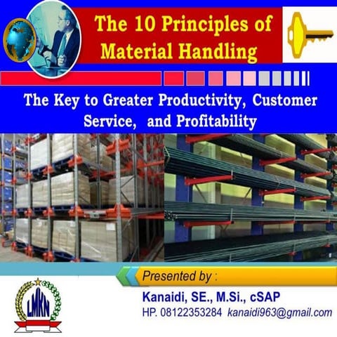 Teen Principles of Material Handling _ Materi Training "INVENTORY ...