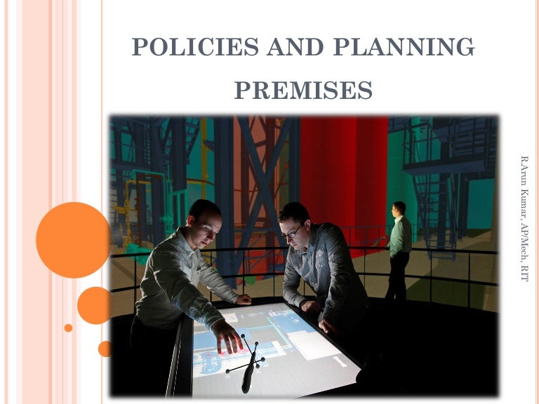 Policies And Planning Premises policies-and-planning-premises