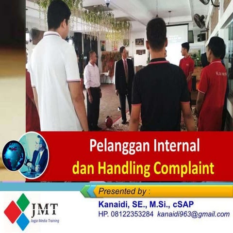Pelanggan Internal dan Handling Compliant _Materi Training "Handling ...