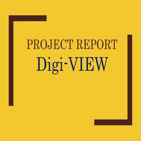 Project Report | PPTX