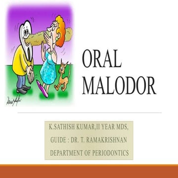 ORAL MALODOR | PPT