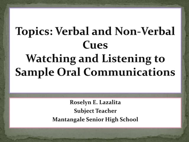 REPAIR IN COMMUNICATIVE STRATEGIES | PPTX