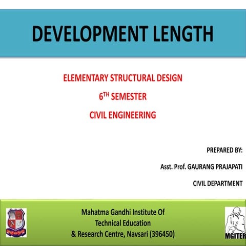 Development length | PPTX
