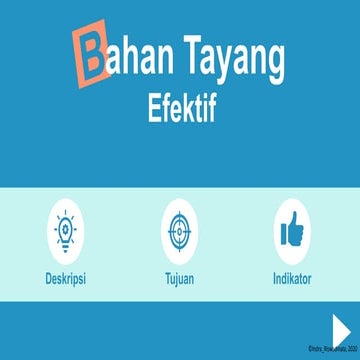 6. bahan tayang efektif | PPTX