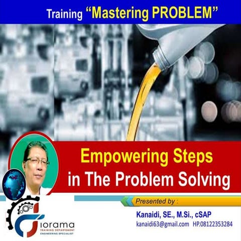 Empowering Steps in Problem Solving _ Materi Training "Mastering ...