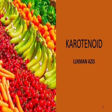 6. Karotenoid | PPTX