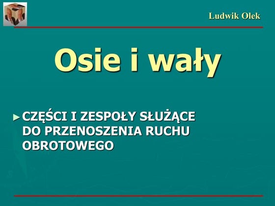 1.czesci maszyn | PPT | Automotive