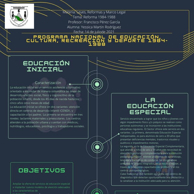 6. infografía sobre reforma 1984 individual | PDF