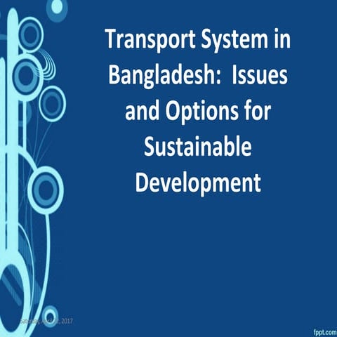 6. Transport problem in BD.pptx