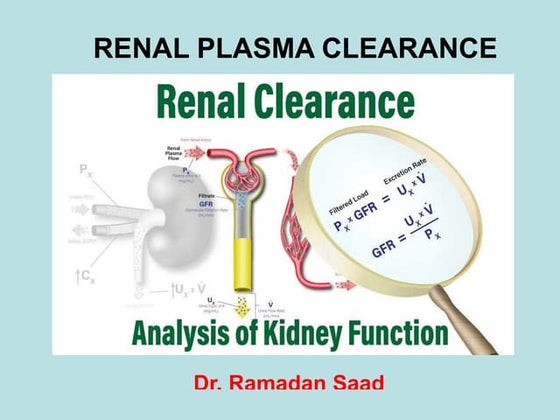 Renal clearance test | PPT