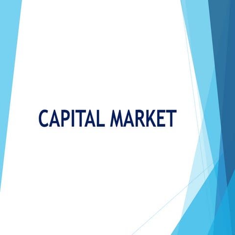 Capital Market | PPTX