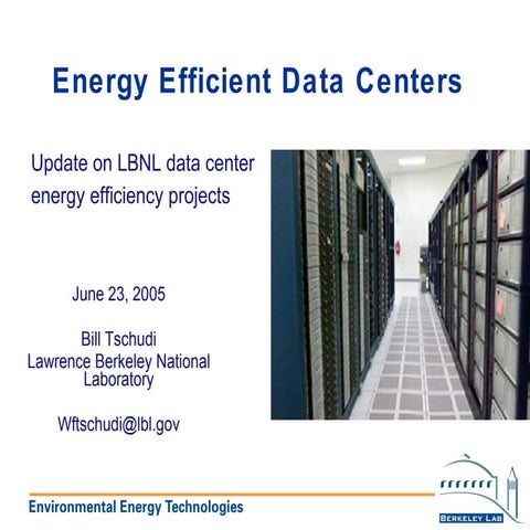 Energy Efficient Data Center | PPT