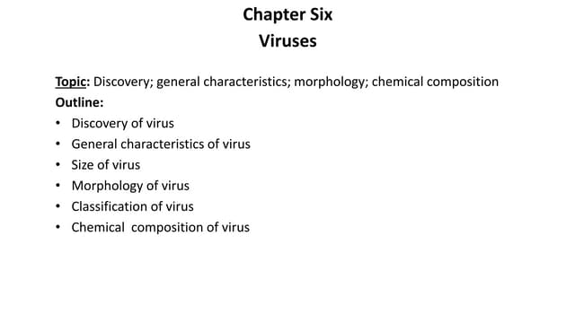 Virology | PPTX