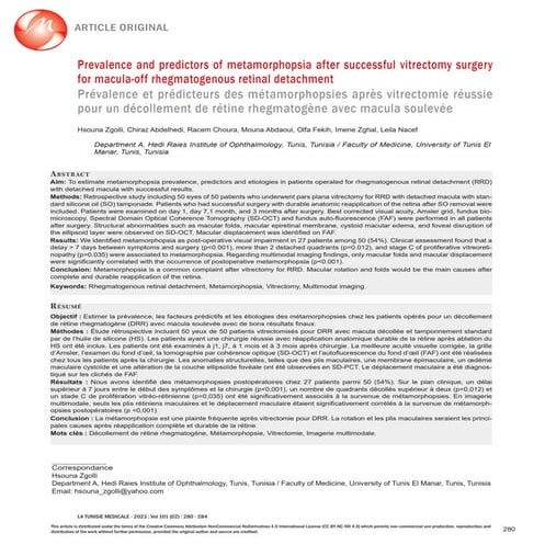 Macular hole sugery | PDF | Eye and Vision Conditions | Diseases and Conditions