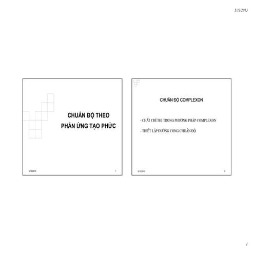 Hoa phan tich co so chuong 3 phuong phap chuan do acid baz | PDF