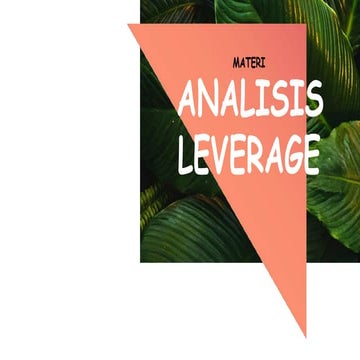 6. Analisis Leverage.pptx