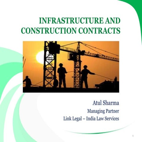 Infrastructure Projects and Construction contracts in ppp | PDF