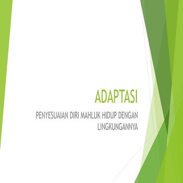 Adaptasi | PPTX