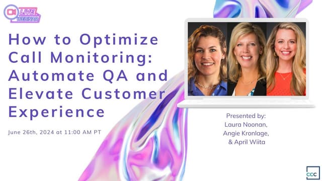 How To Optimize Call Monitoring Automate Qa And Elevate Customer 3037