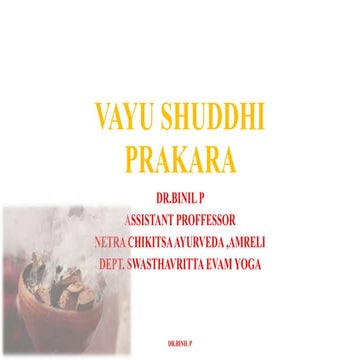 6.VAYU SHUDDHI PRAKARA(Air Purification Method in Ayurveda .pptx