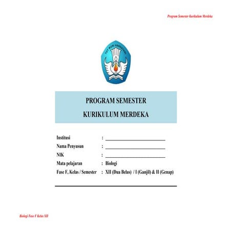 Program semester Kurikulum Merdeka Tahun 2024.docx