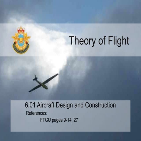 6.01 Aircraft Design.ppt Theory of flight | PPT