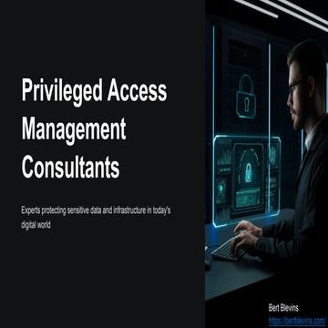 Expert Privileged Access Management Consulting Services | PPTX