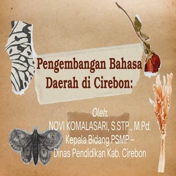 6. Disdik Kab. Cirebon - Program Pengembangan Bahasa Daerah Di ...