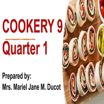 Classification of appetizer | PPTX