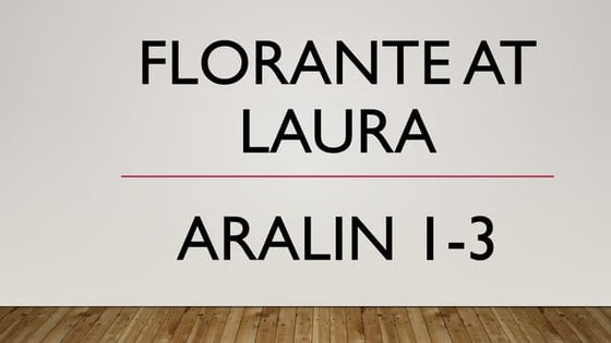 Florante at Laura (Saknong mula1-83).pptx
