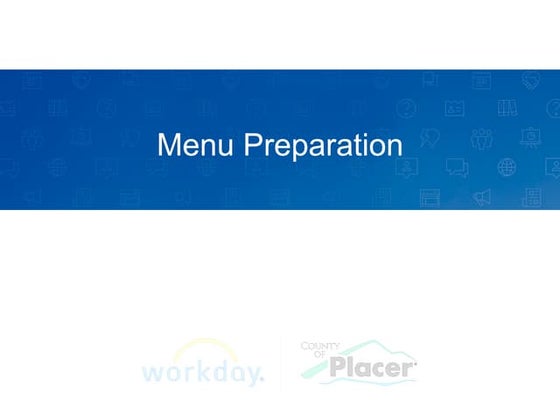 Types of menu | PPT