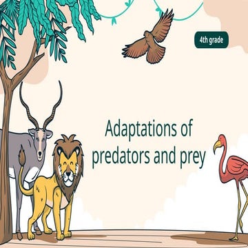 6.4 Adaptations of predators and prey.pptx | Hunting and Shooting | Sports