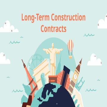 6 1 1 Revenue Recognition Construction Contracts Pptx