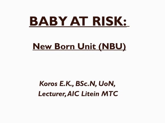 Essential Newborn Care | PPTX | Pregnancy | Reproductive Health