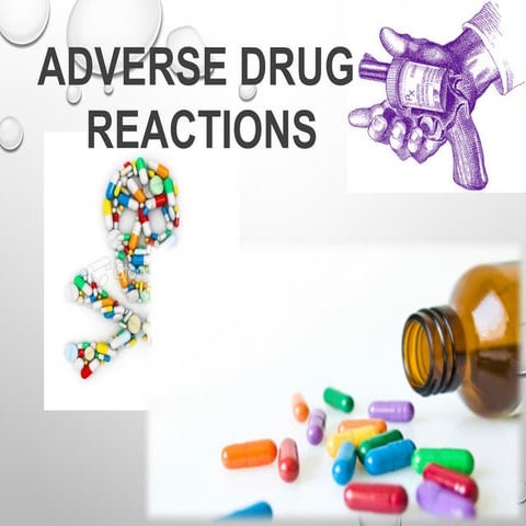 6. ADR adverse drug reaction poower point | PPTX