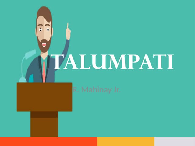 Talumpati | PPTX
