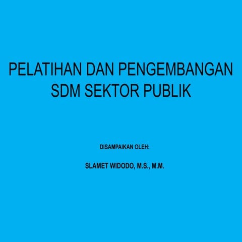 6. PELATIHAN DAN PENGEMBANGAN SDM SEKTOR PUBLIK.pptx